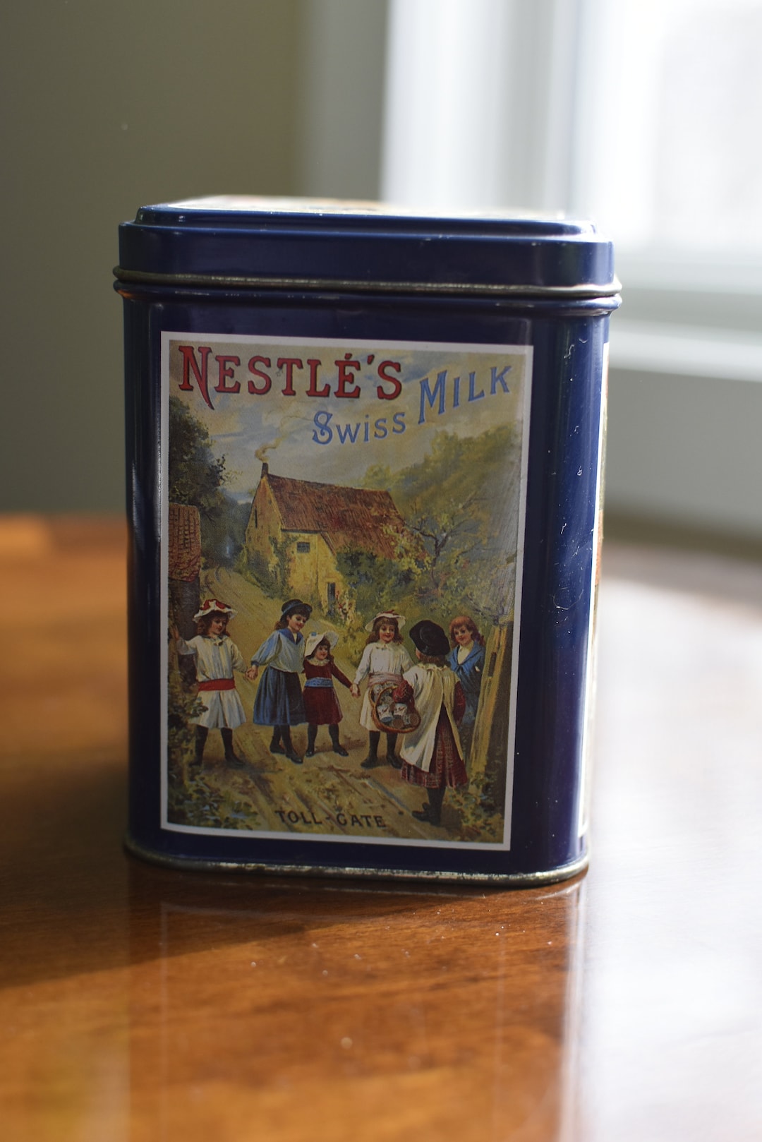 Vintage Nestles Chocolate Coco Powder Tin - Squared Kitchen Canister ...