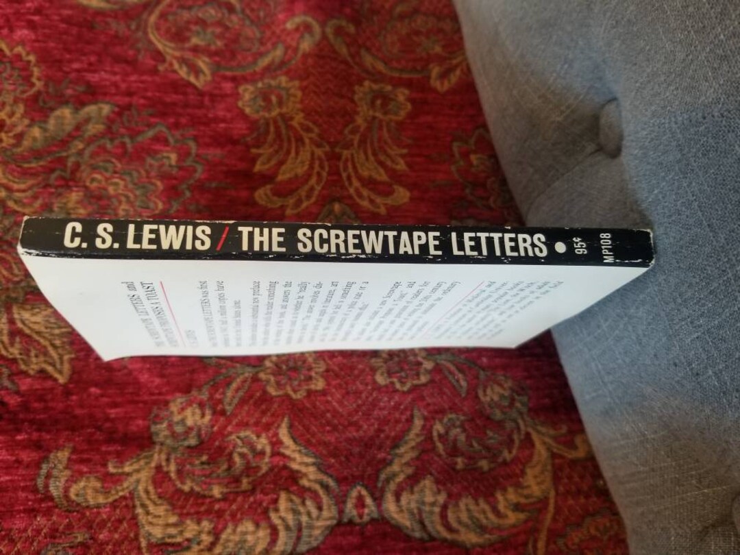 C.S. Lewis the Screwtape Letter and the Screwtape Proposes a Toast ...