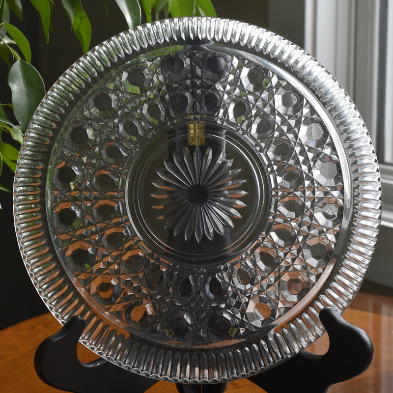 Glass Serving Plates - Etsy