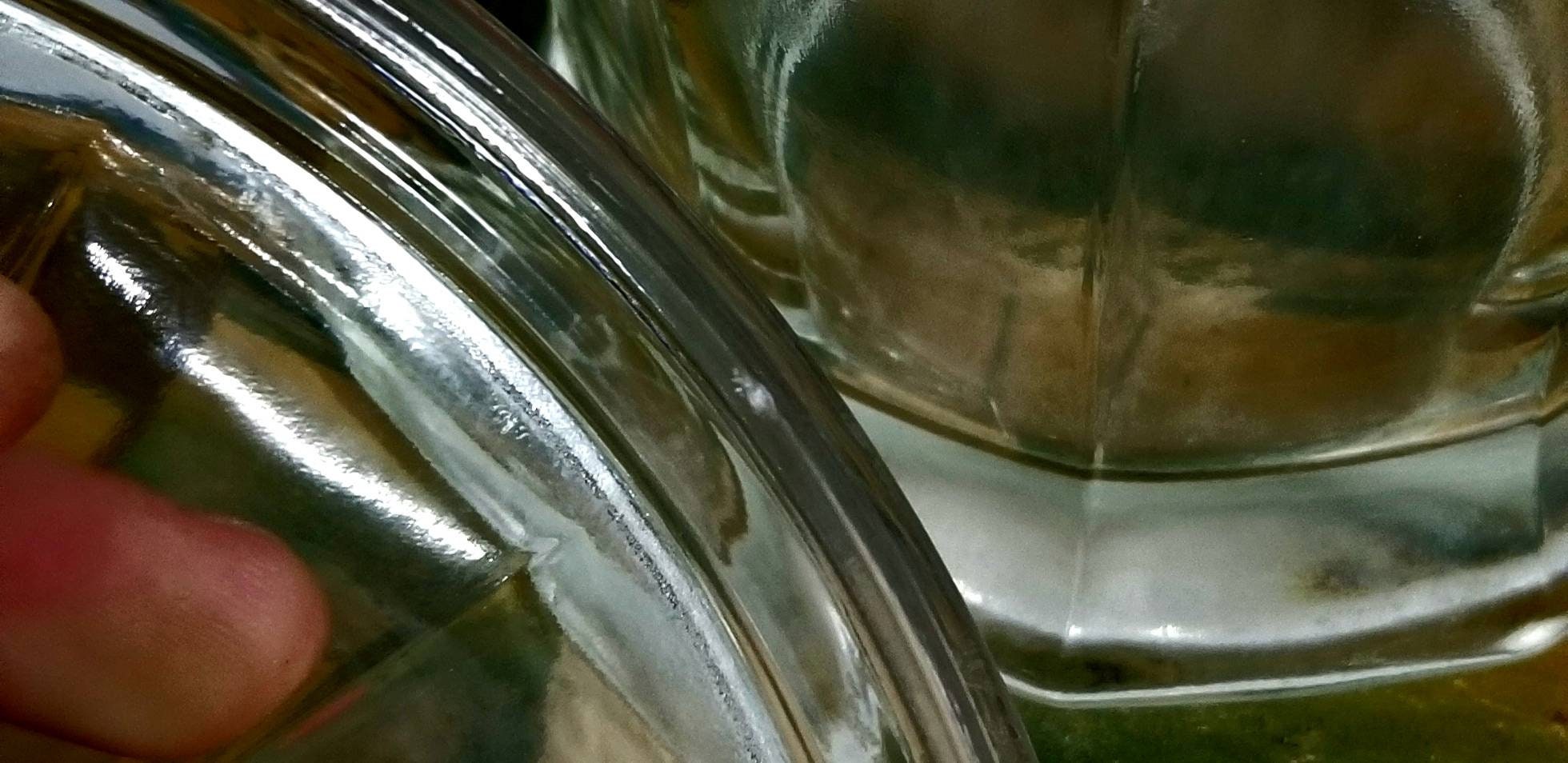 XL Commercial Doctors Office Candy Store Heavy Indian Glass Canister ...