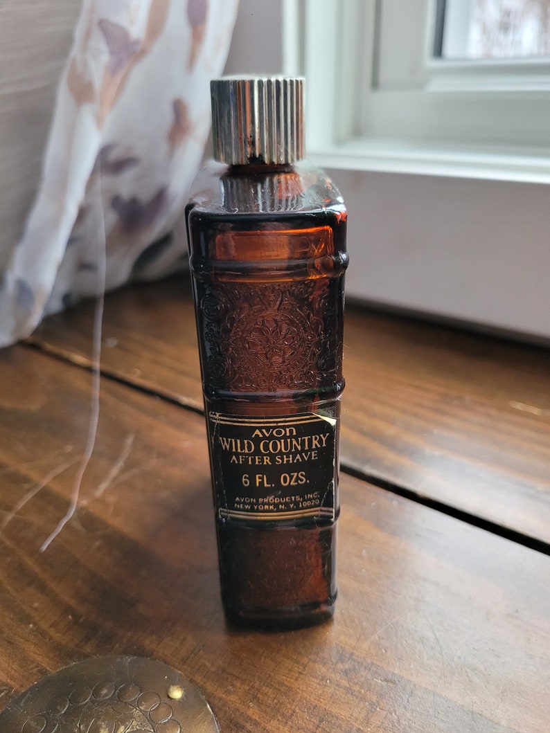 Avon Classic Book Bottle - Deep Brown Avon Bottle - Etsy