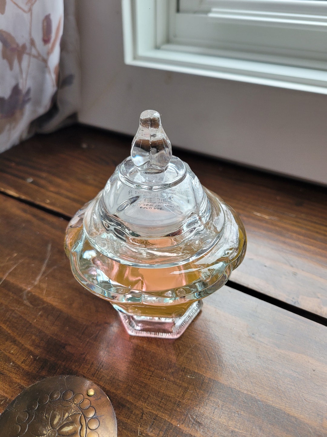 Avon Elusive Perfume Bottle - Roses, Roses - Vanity Décor - Cologne ...