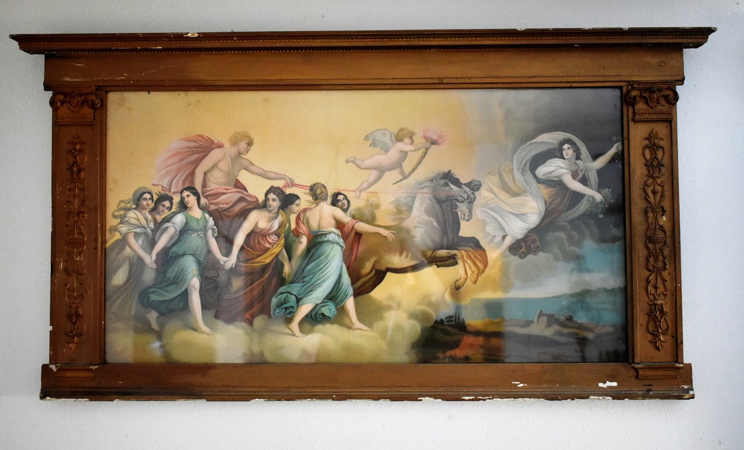 Antique Roman God and Godess Wall Decor - Victorian Style Mars God ...