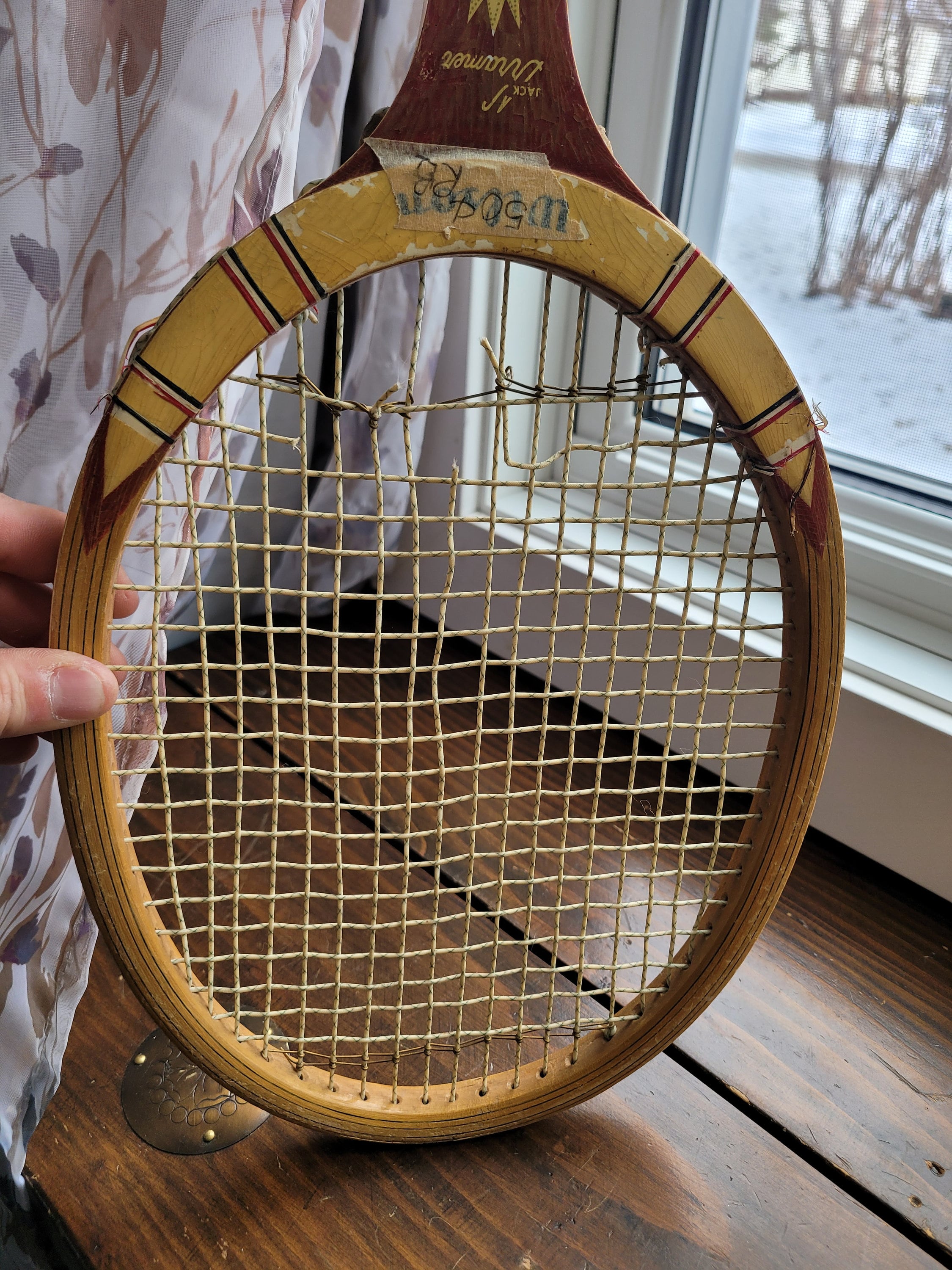 Vintage All Wood Wilson Sport Racket Vintage Sports Ultra Speed Flex ...