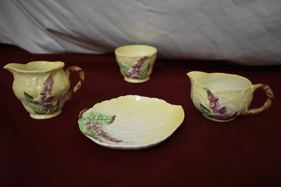 Carlton Ware Australian Design Made in England Yellow With Foxglove ...