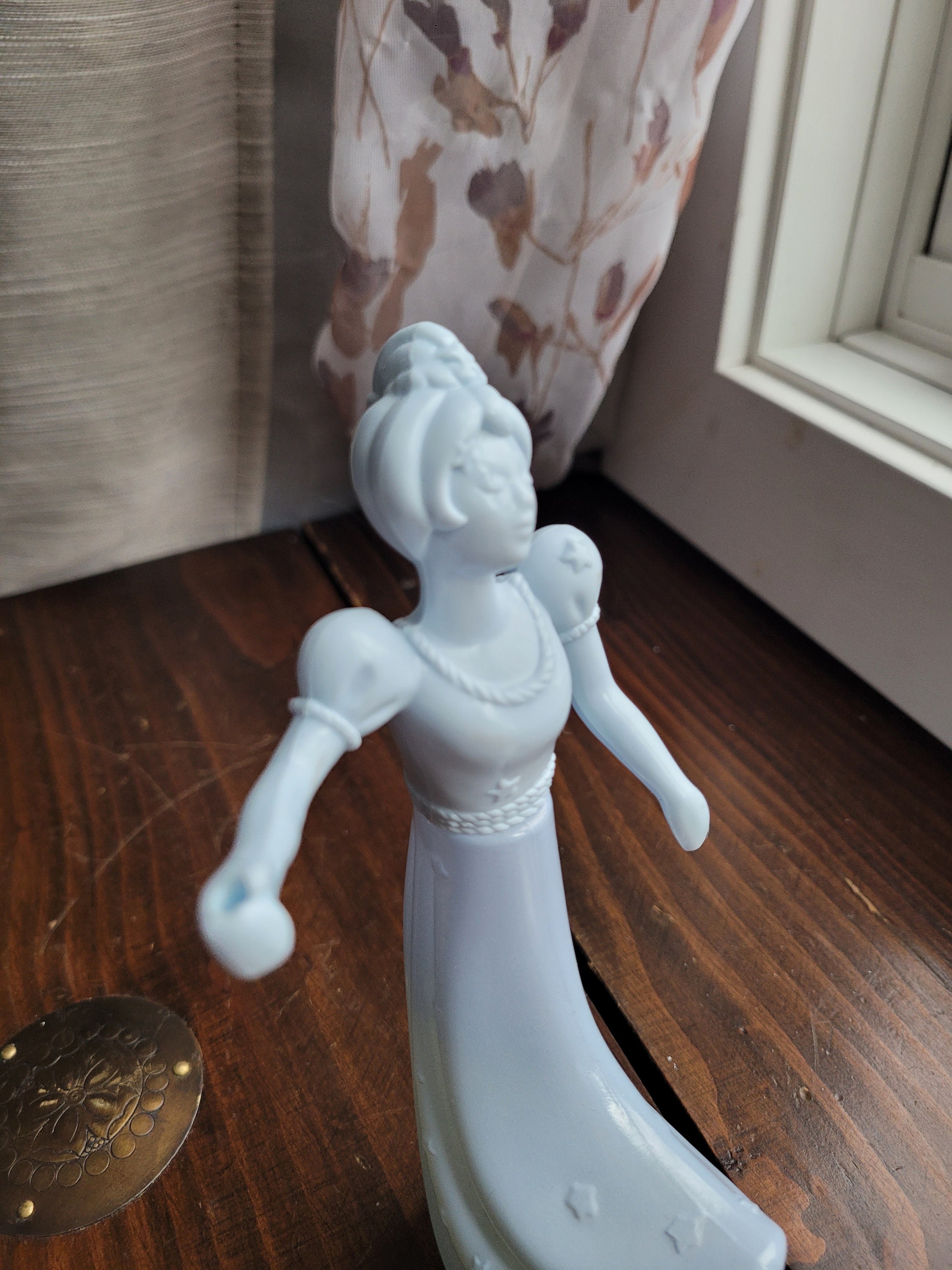Good Fairy Decanter - Vintage Avon Bottle - Blue Dancing Lady - Vanity ...
