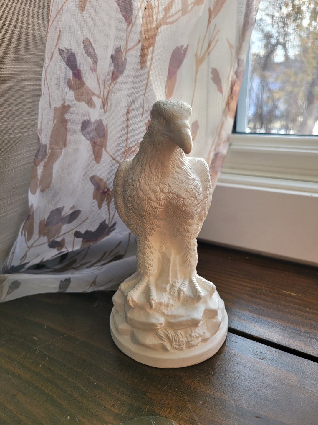 Provincial Mold 1989 Standing Indigenous American Eagle on Mountain ...
