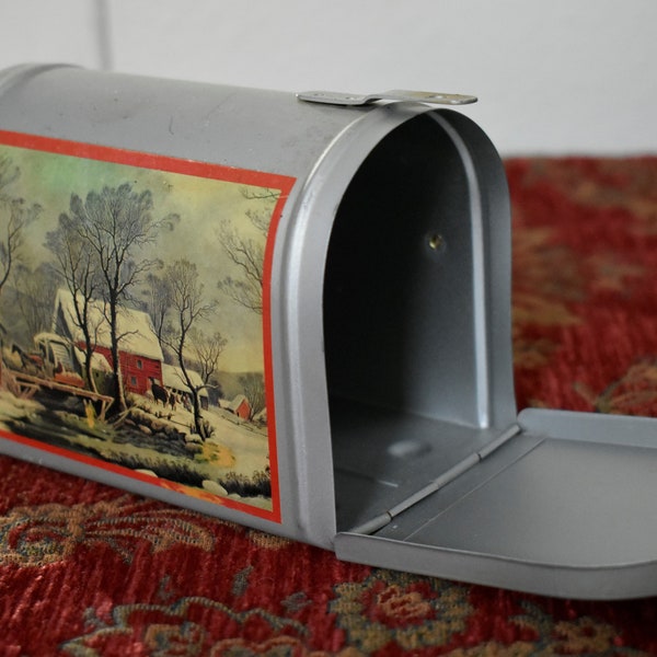 Red Barn Mailbox - Etsy