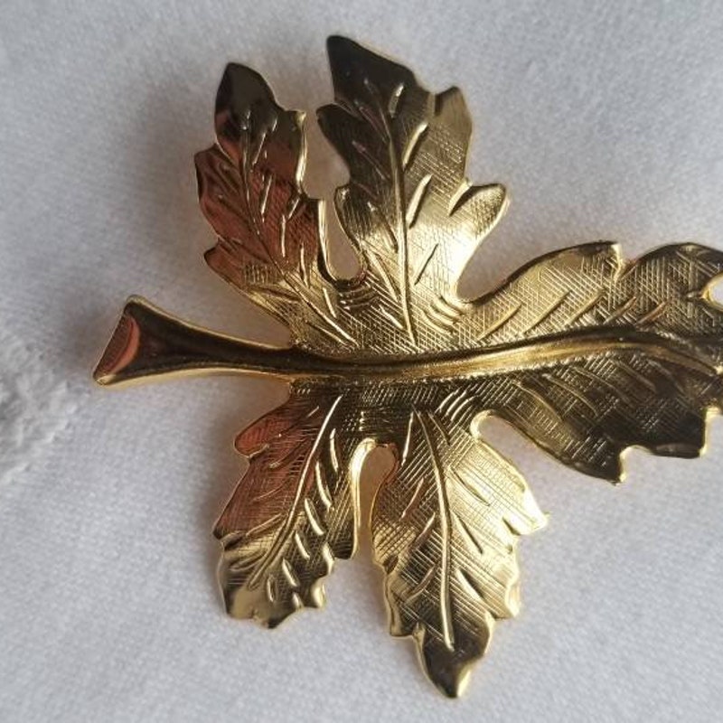 Leaves Brooch - Etsy