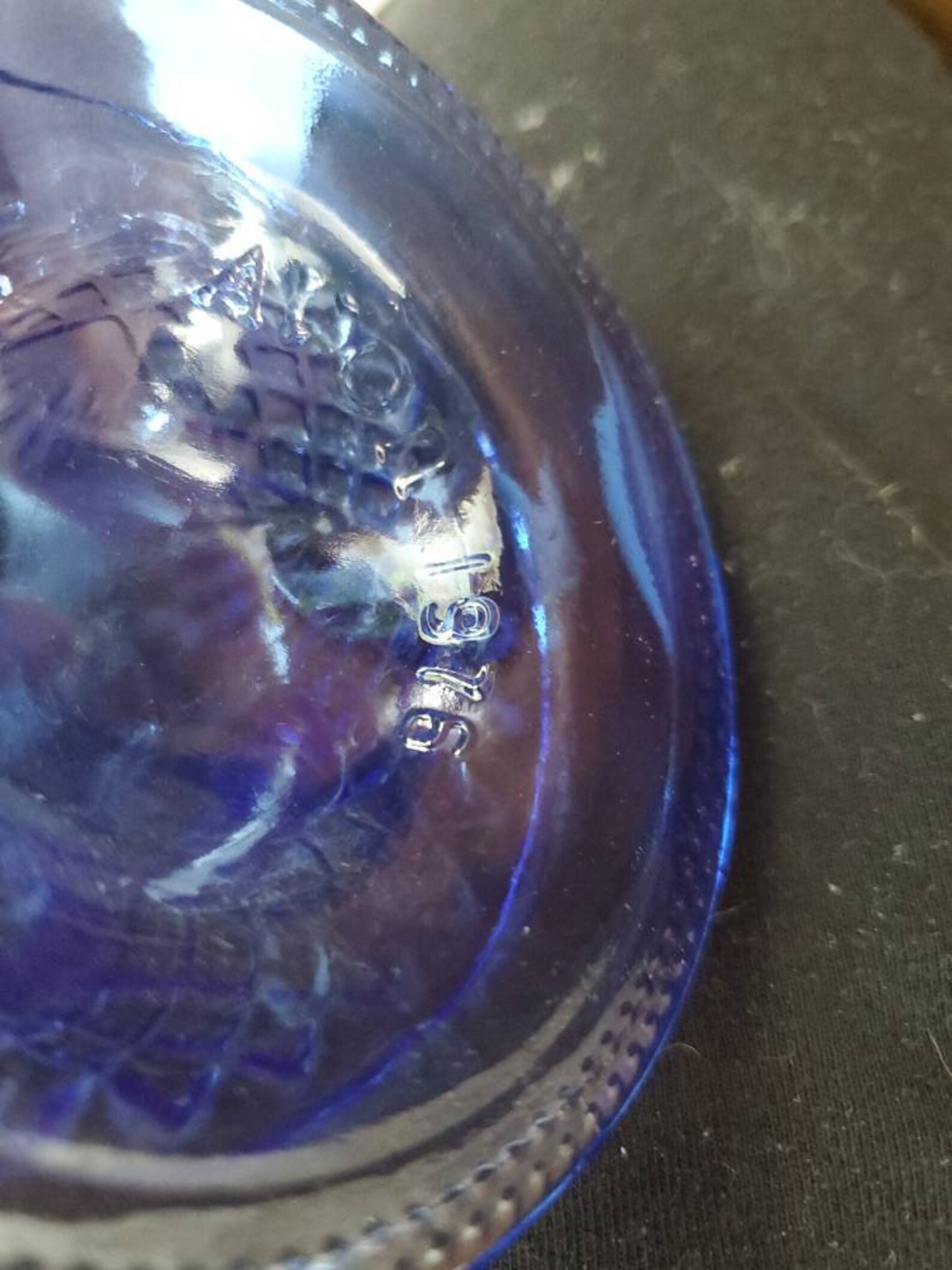 Avon Perfume Bottle Blue and Silver Bell 1976 - Etsy