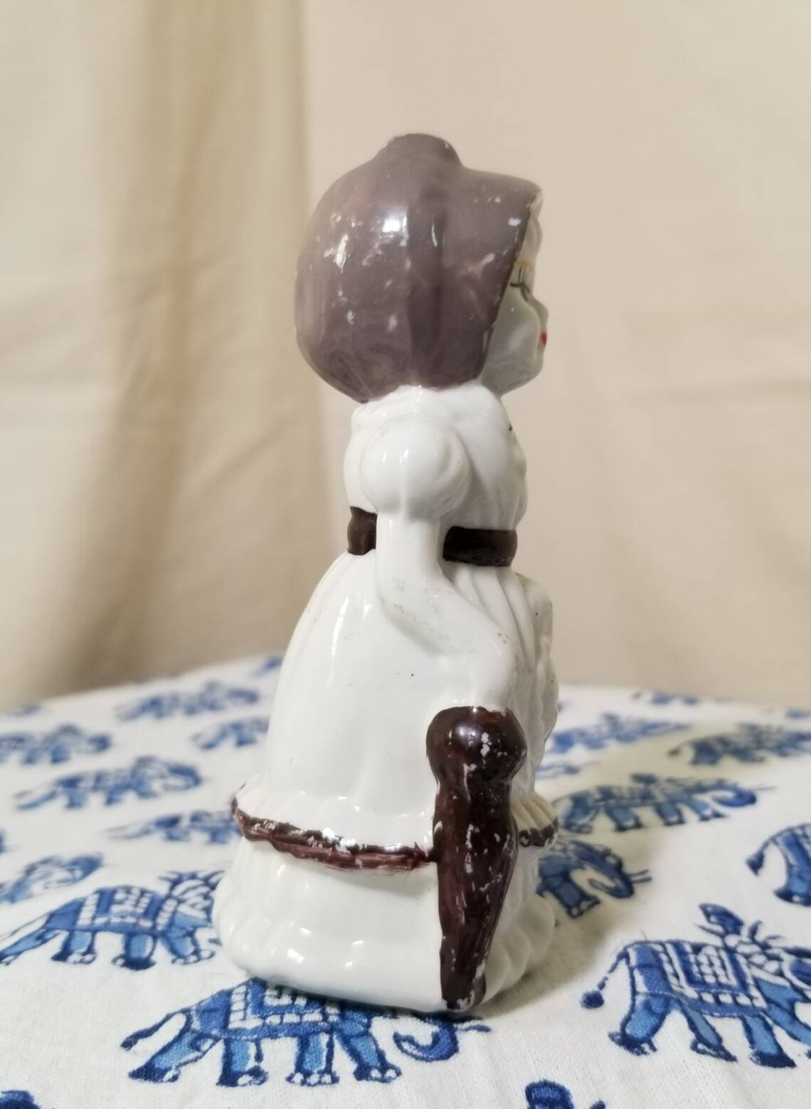 Victorian Lady Figurine White Porcelain China Ladys in a - Etsy