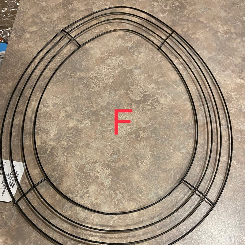 Wire Wreath Forms - Etsy