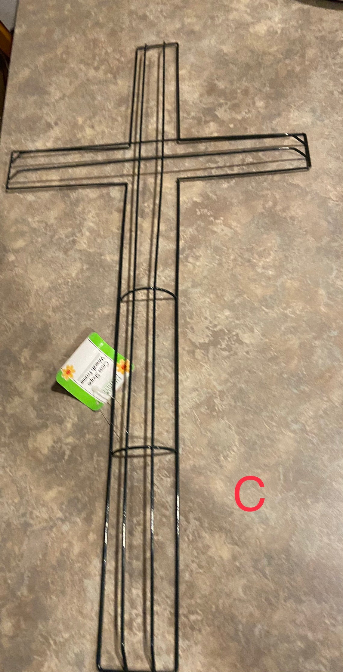 Cross Wire Wreath Form - Etsy