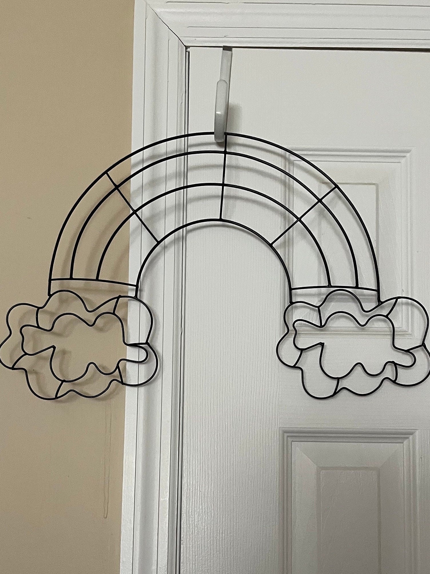 Rainbow Wire Wreath Form - Etsy