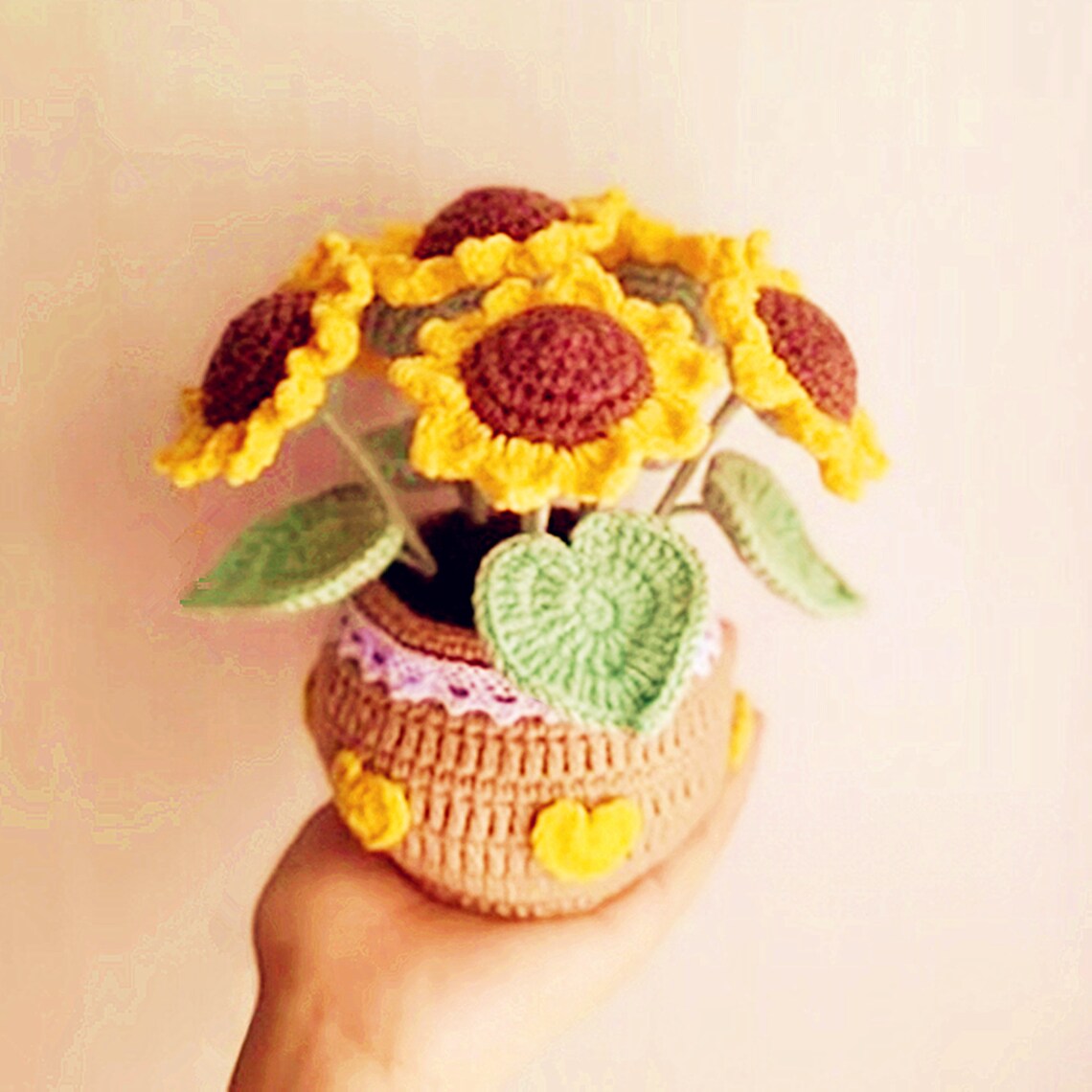 Woven Flowers, Handmade, Personalized Gifts for Teachers, Home Decor ...