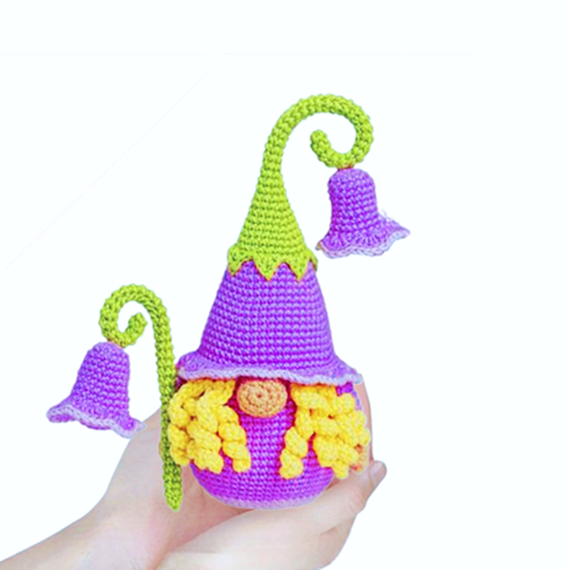 Christmas Gnome Crochet Pattern, Bellflower Gnome Crochet Pattern ...