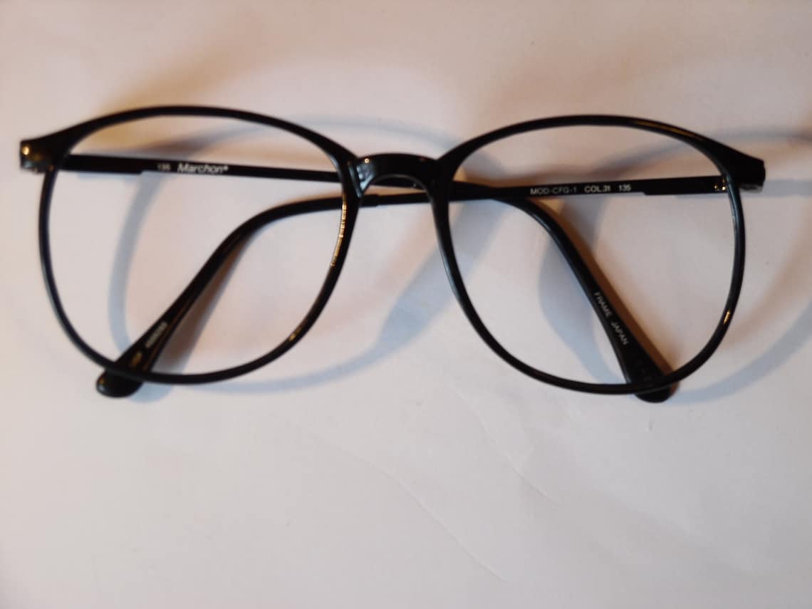Vintage Marchon MOD-CFG-1 Eyeglasses Designer Used Frame Made | Etsy