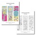 Coloring and Color Beautiful Winter Bookmarks - Doodles / Digital ...