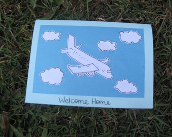 Welcome back card | Etsy
