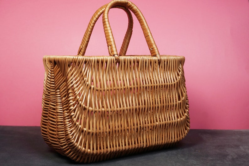 Cute, Unique, Stylish, Little Wicker Bag, Beach Bag, Wicker Basket ...