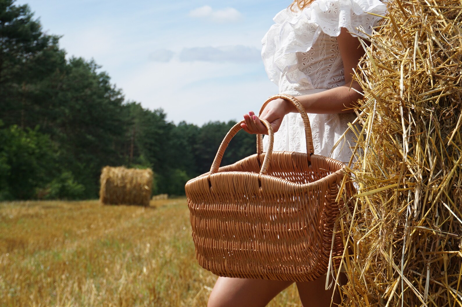 Cute, Unique, Stylish, Large Wicker Bag, Beach Bag, Wicker Basket, Tote ...
