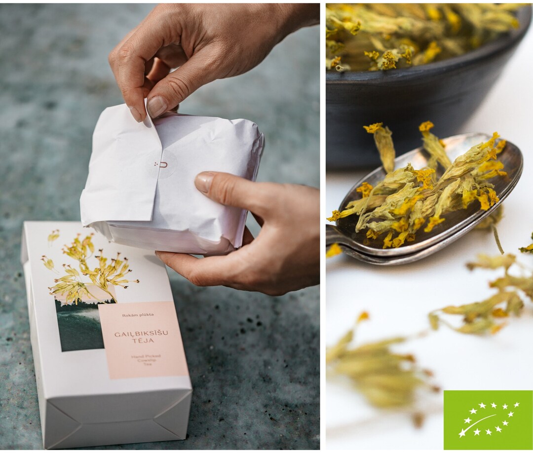 Cowslip Tea Nordic Hand Picked, Loose Flowers, Sweet Taste, Primrose ...