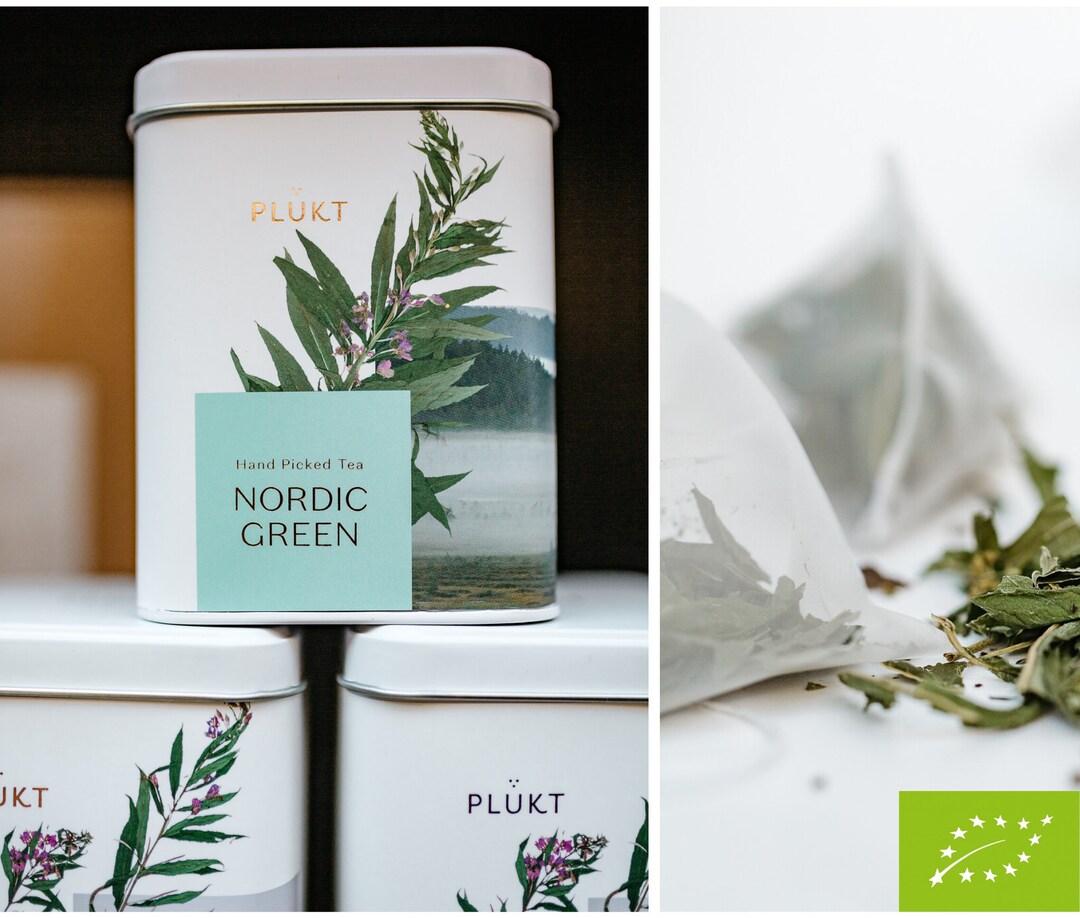 NORDIC GREEN TEA Healthy, Luxurious, Biodegradable, Caffeine-free ...