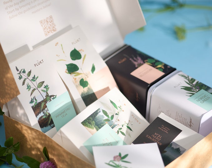 Gift Set HAVE IT ALL With Blossom Tea and Nordic Black Tea Tea Set ...