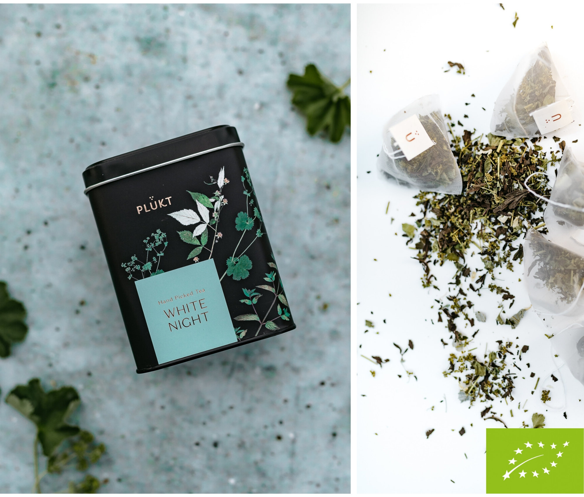 WHITE NIGHT - Nordic Tea Blend,hand-picked Tea, Pyramid Tea Bags ...