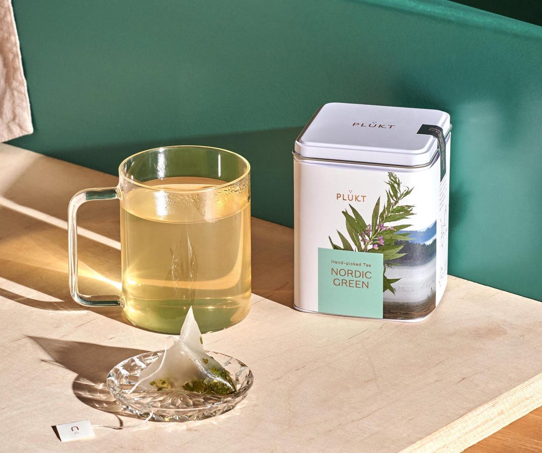 NORDIC GREEN TEA - Healthy, Luxurious, Biodegradable, Caffeine-free ...