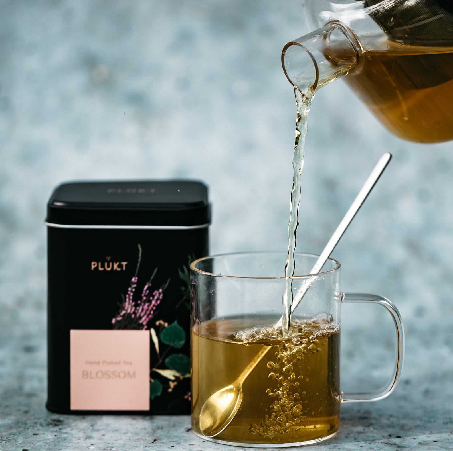 BLOSSOM Tea - Nordic Blend, Hand-picked Tea, Pyramid Tea Bags ...