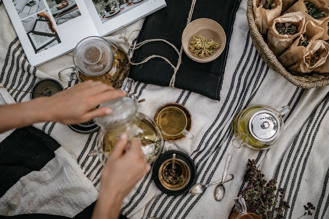 BLOSSOM Tea Nordic Blend Hand-picked Tea Pyramid Tea Bags - Etsy
