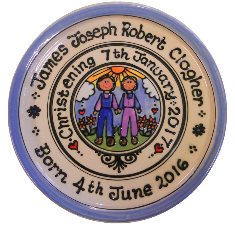 Piggery Pottery Handmade Ceramic Personalised Star-sign Birth Baby ...