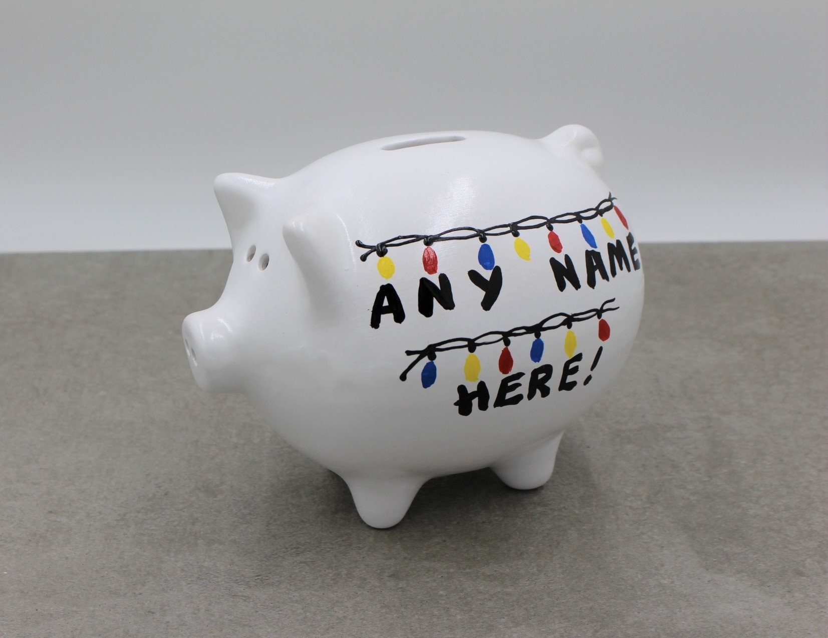 Stranger Things Piggy Bank by Piggery Pottery // Handmade - Etsy UK