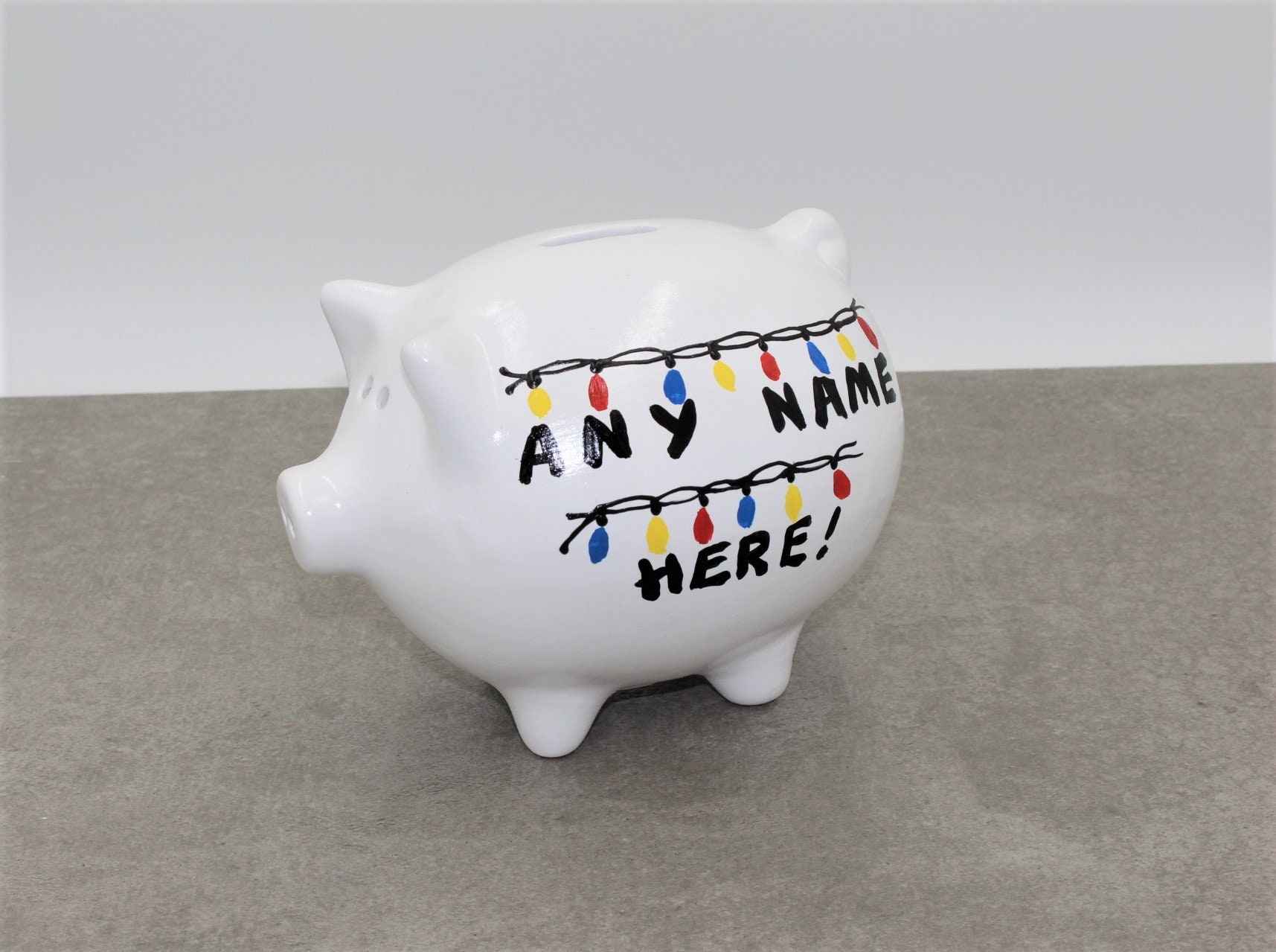 Stranger Things Piggy Bank by Piggery Pottery // Handmade - Etsy UK