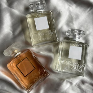 Engraved Perfume Bottle, Perfume Engraving Service, Personalized ...