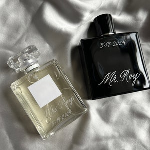 Engraved Perfume Bottle, Perfume Engraving Service, Personalized ...