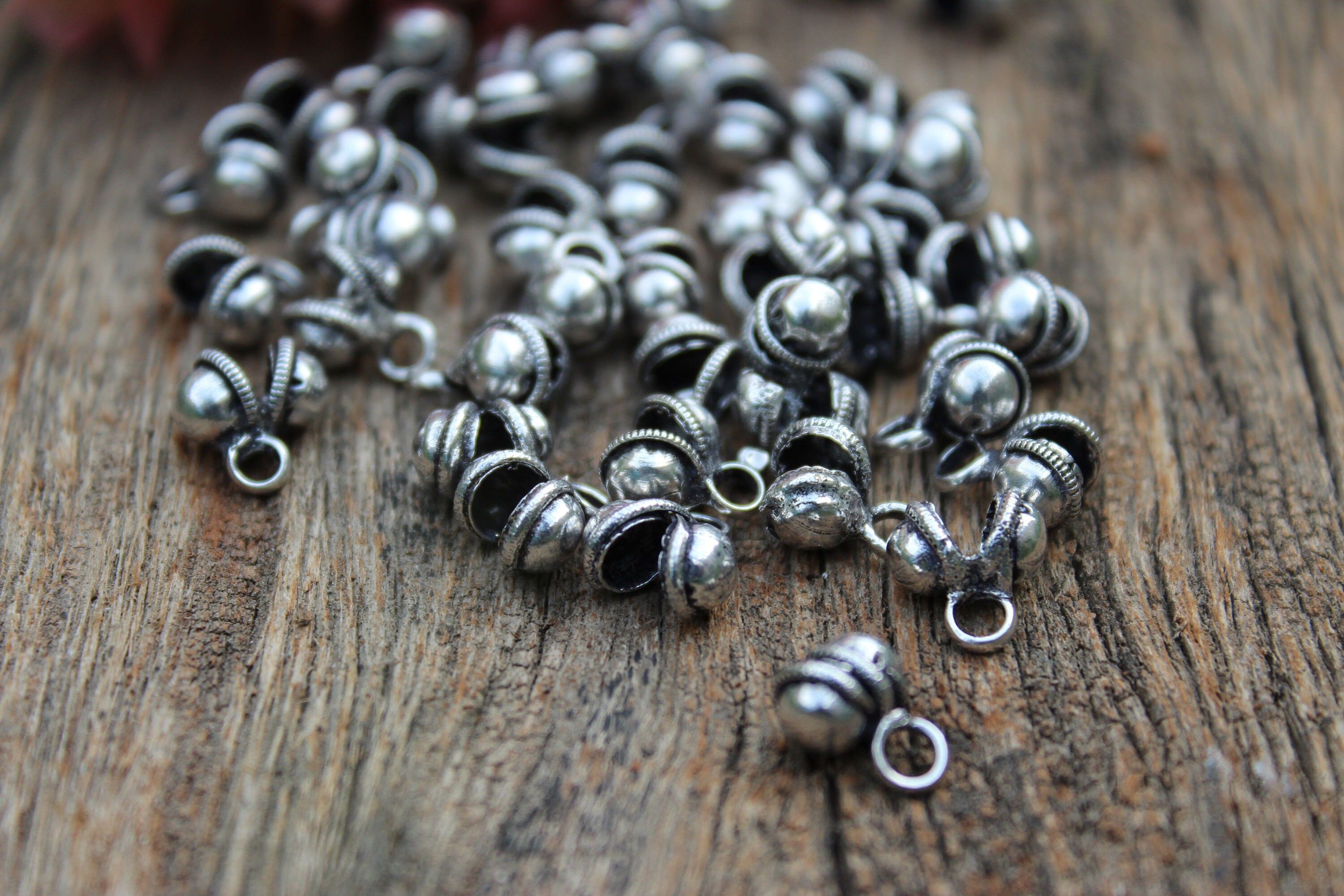 Brass Bellsclapperless Bellssilver Clapperless Indian Jingle - Etsy