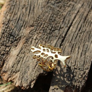 Tree Ring,adjustable Brass Ring, Handmade Ring,tree of Life Ring,multi ...