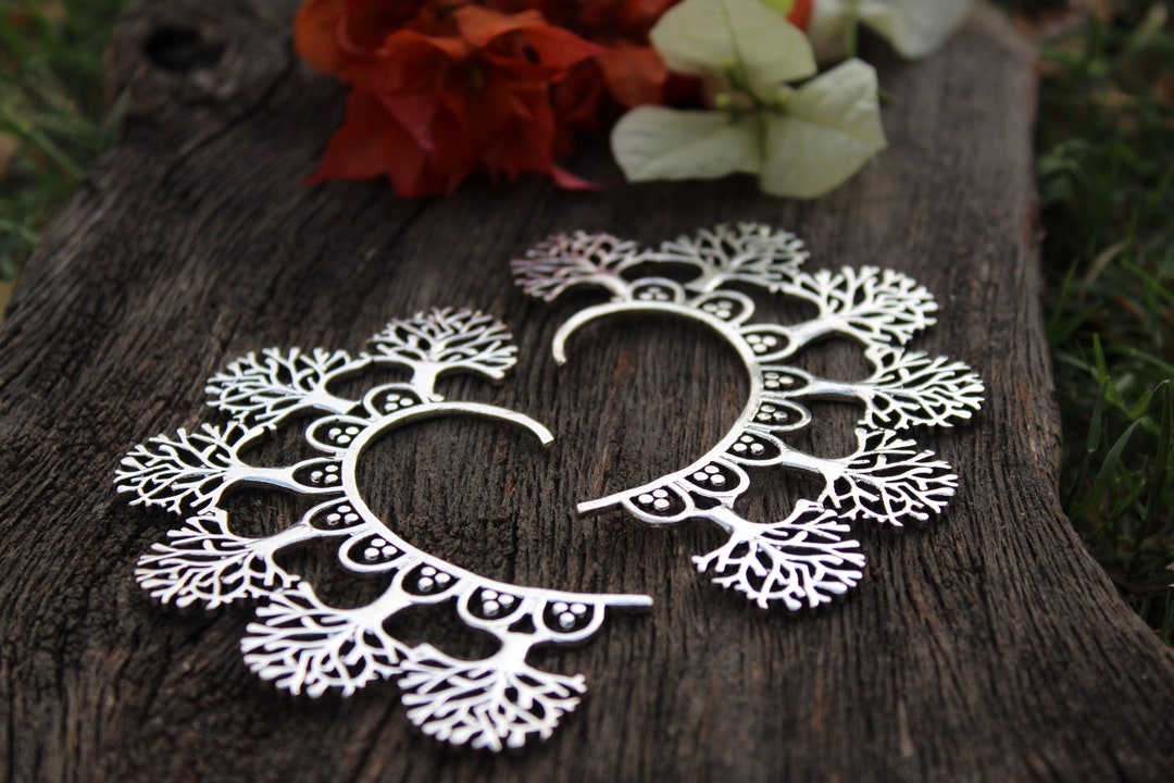 Tree of Life Brass Ear Cuff,ear Wrap,ear Cuff,tribal Ear Jewelry,ear ...