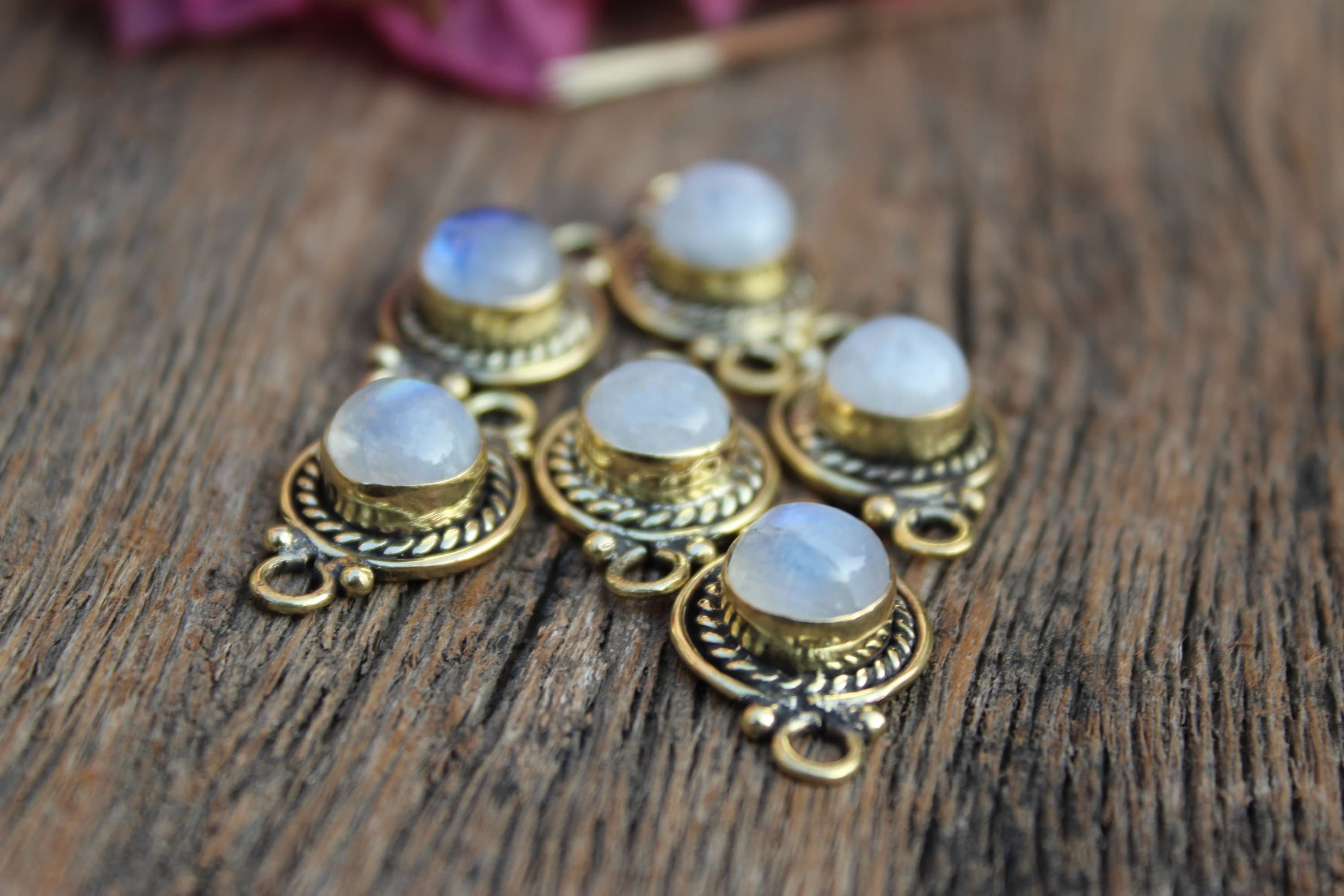 Moonstone Charms