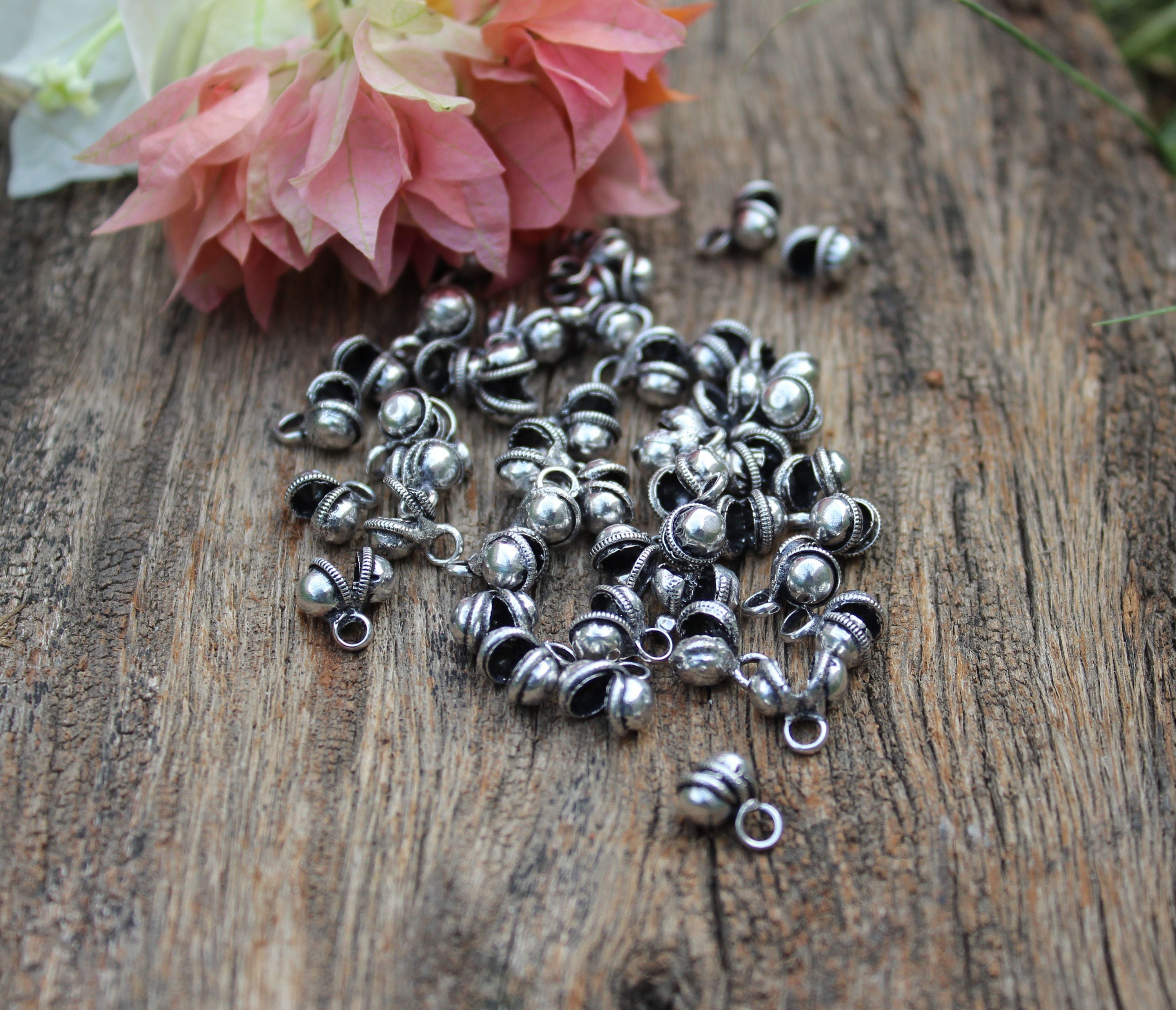 Brass Bellsclapperless Bellssilver Clapperless Indian Jingle - Etsy