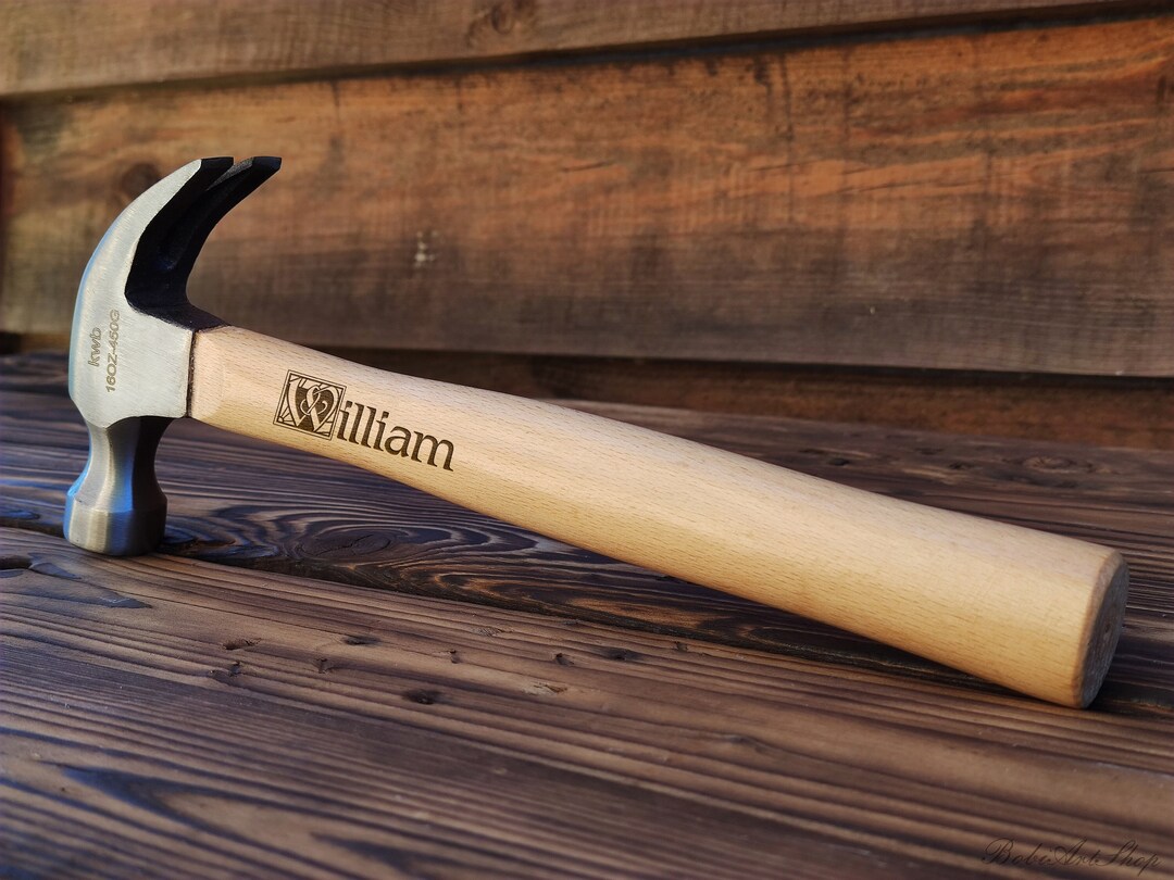 Personalized Hammer, Custom Engraved Hammer, Personalized Tool ...