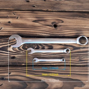 Personalized Wrench, Custom Engraved Spanner, Best Gift for Dad ...