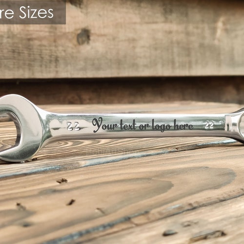 Engraved Wrench Groomsman Gift Custom Engraved Spanner Gift - Etsy