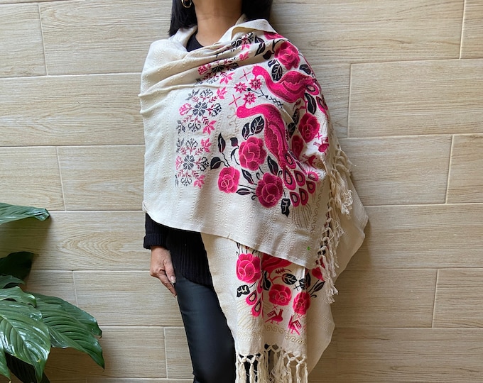 Mexican Rebozo, Traditional Mexican Shawl, Rebozo, Mexican Shawl ...