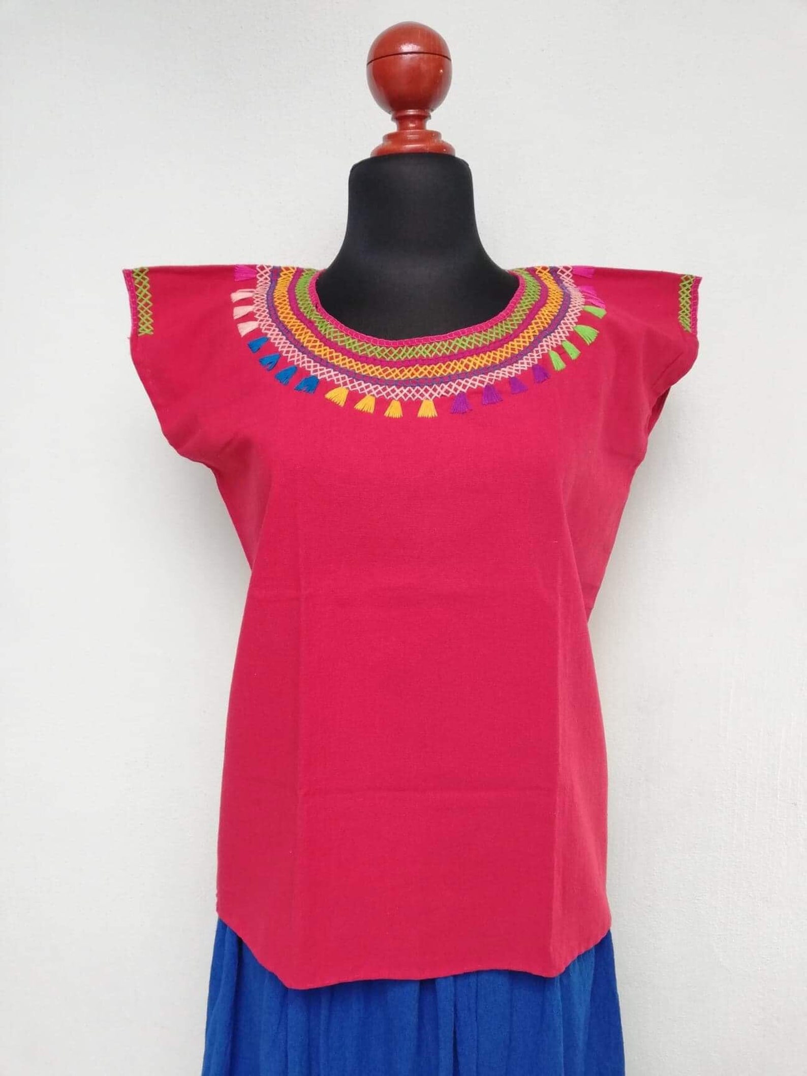Mexican Handmade Blouse Ethnic Blouse With Beautiful Hand - Etsy