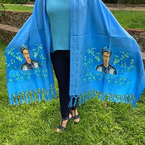 Mexican Rebozo, Frida Rebozo, Mexican Shawl, Pashmina, Shawl, Scraf ...