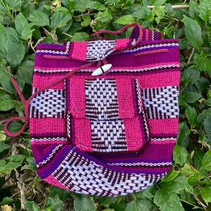 Handmade Mexican Backpack, Small Backpack, Boho Backpack, Mexican Woven ...