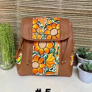 Mexican Backpack With Floral Embroidery, Handmade Backpack, Traditional ...